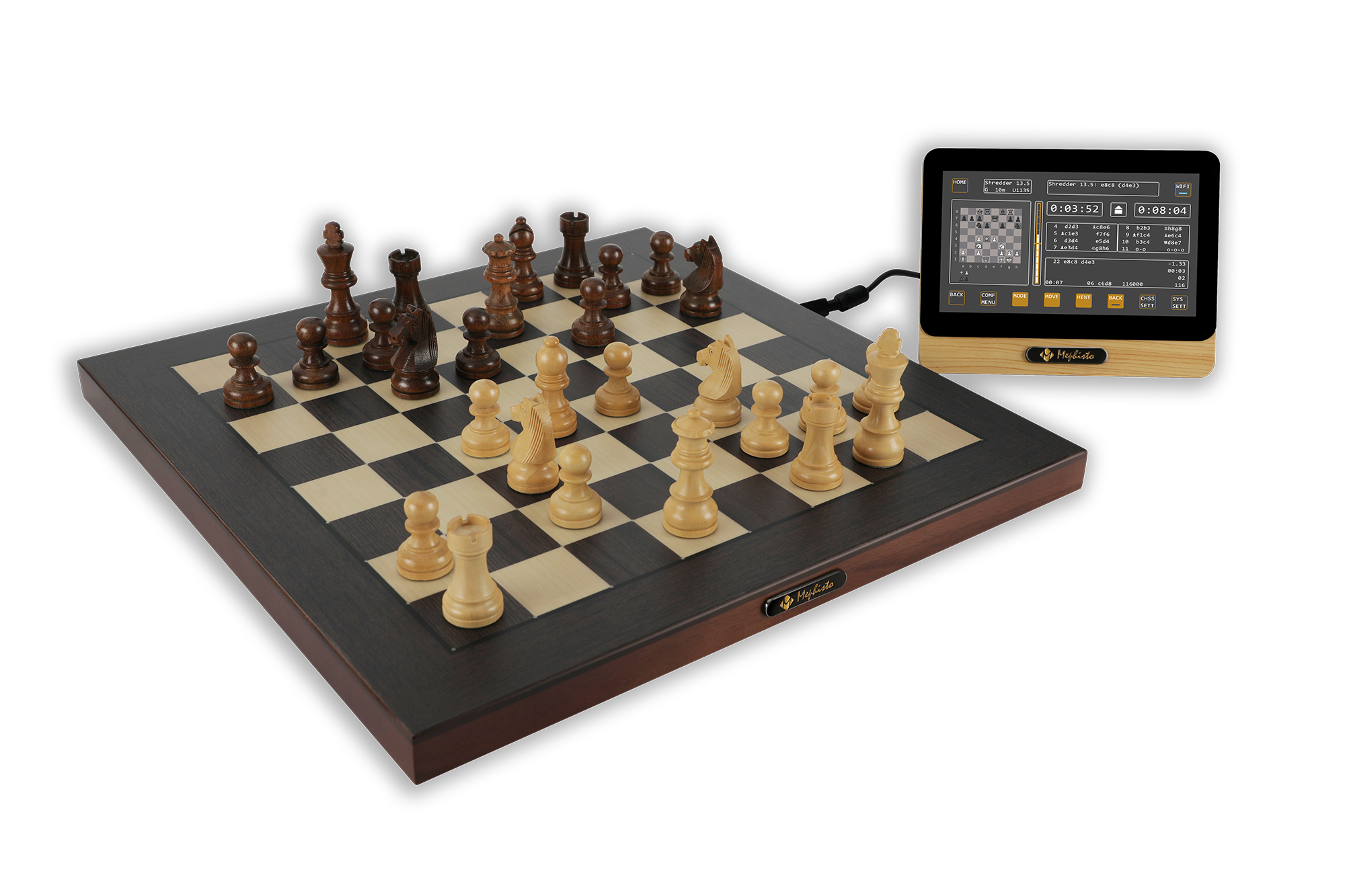 Mephisto Phoenix Module and Medium Chessboard Set (M922/English ...